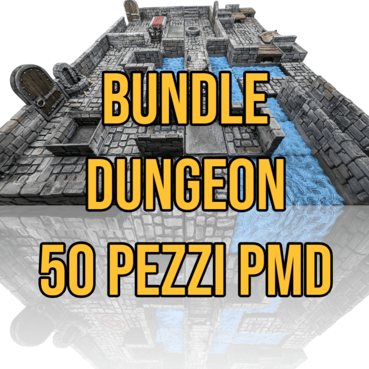 Bundle Dungeon - bundle set dungeon Modulare 50 pezzi - DB - PMD